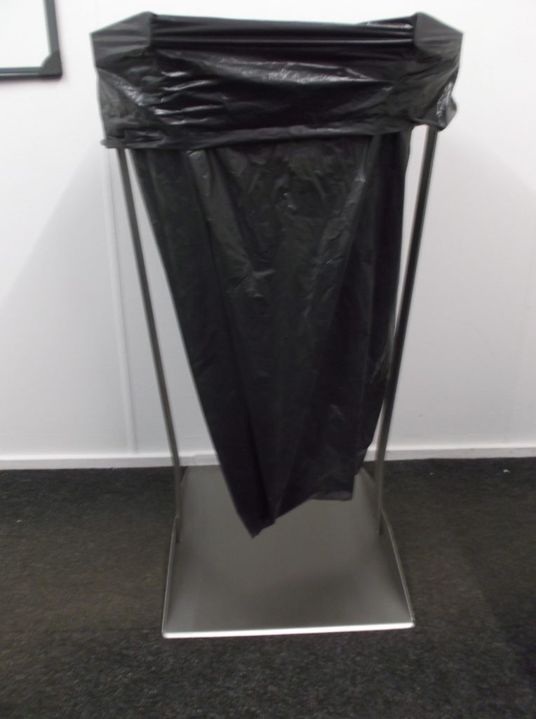Stainless Spring Loaded Poly Bag Holder - LS Engineering