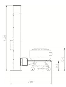 Lifting/Tilting of Pharmacy containers - IBC Static Single Column ...