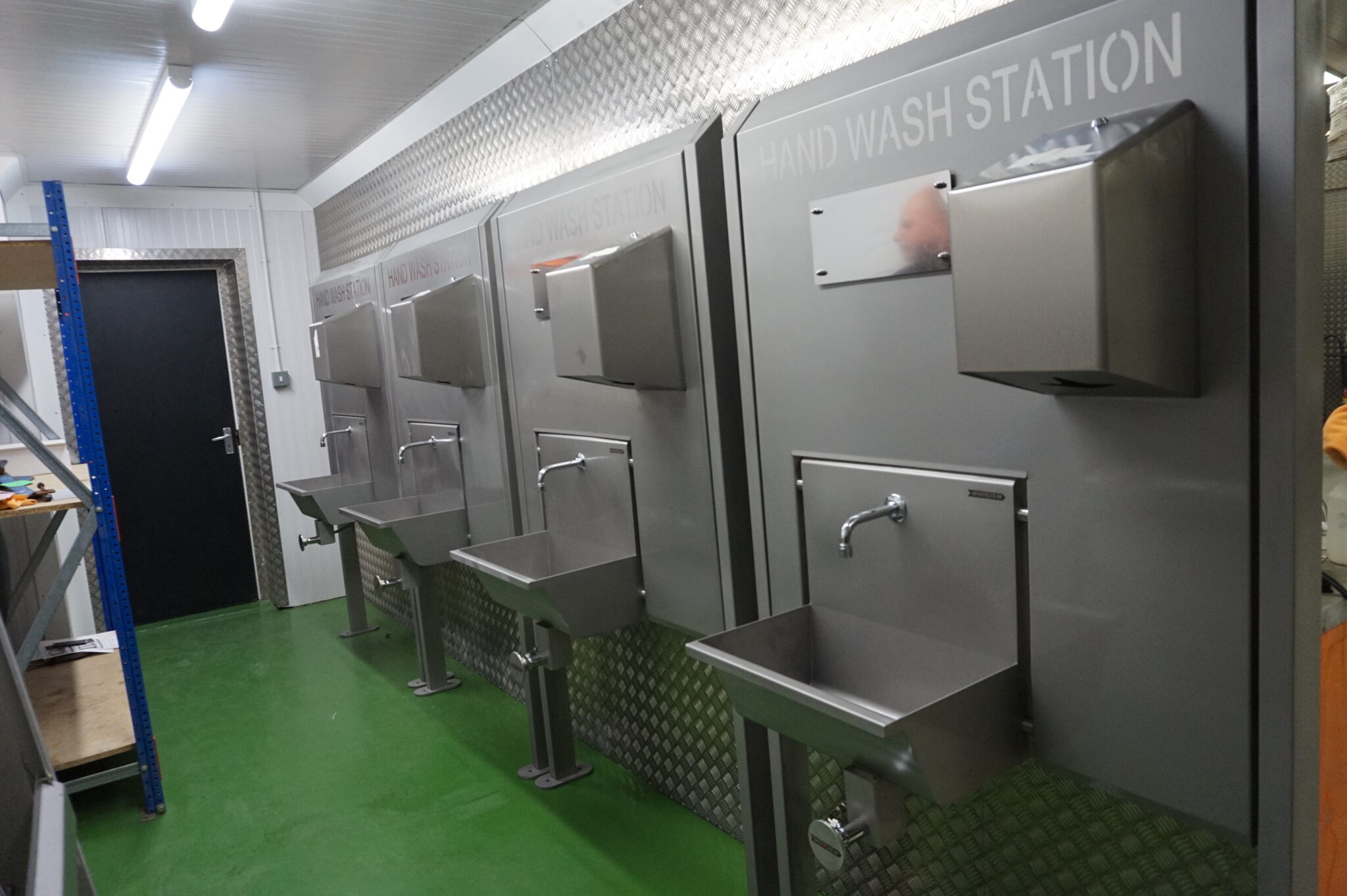 Stainless Stand Alone Handwash Station Sink - LS Engineering