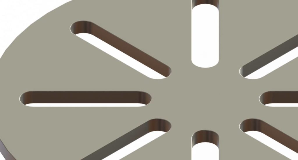 Stainless Slotted Round Gully Covers - LS Engineering