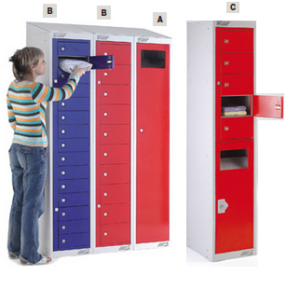 Mild Steel Dual Clean & Dirty Garment Locker - LS Engineering