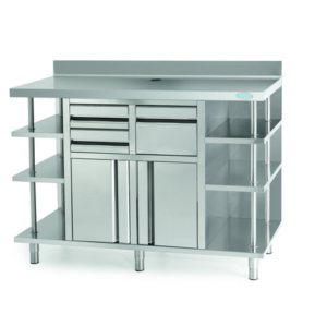 Back Bar Shelving Unit - LS Engineering
