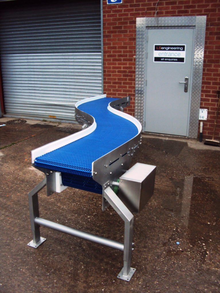 Stainless S Shape Conveyor - LS Engineering