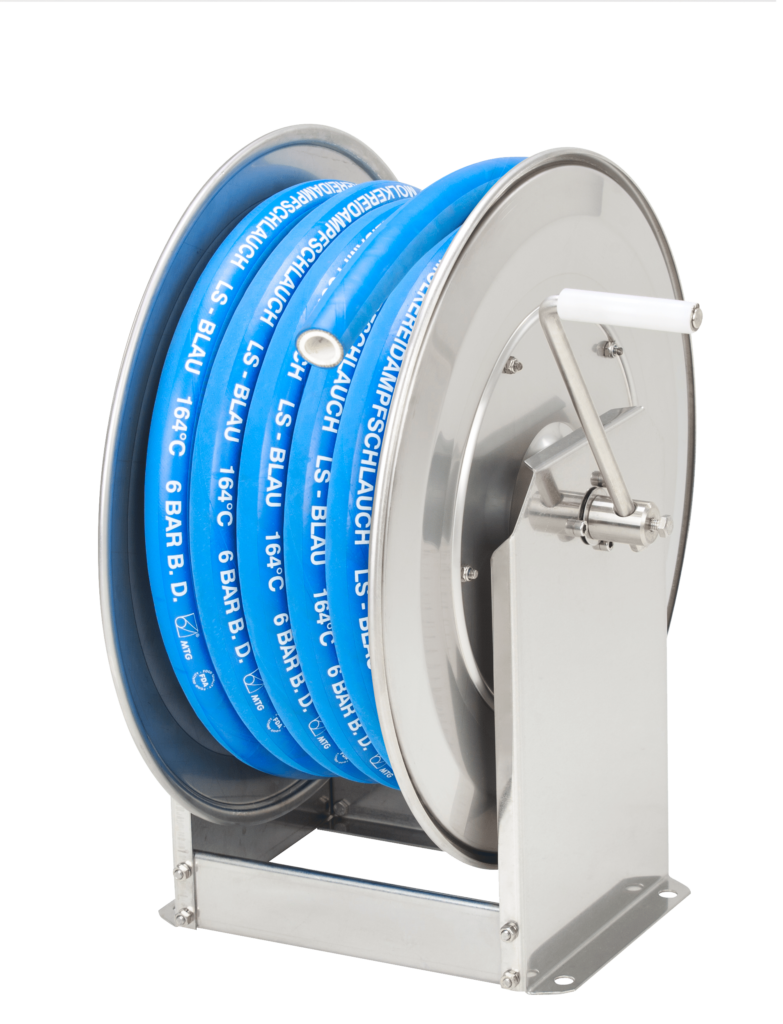 Reelcare Stainless Manual Driven Reel with FDA Approved Hose - LS ...