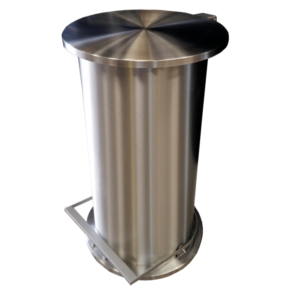 Stainless Steel Solid Foot Operated Bin - LS Engineering