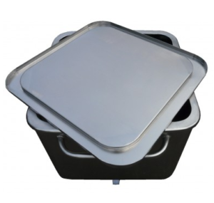 Insulated 304 Grade Stainless Steel Eurobin & Lid - Advecto