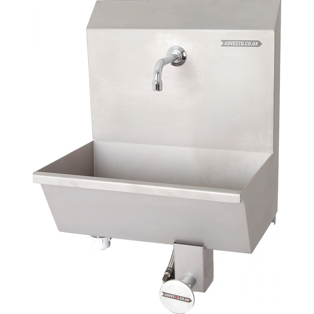 Knee Operated Hand Wash Sink Trough Range - LS Engineering