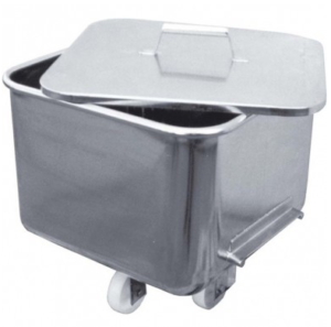Stainless Standard 200 Litre Eurobin Buggy - LS Engineering