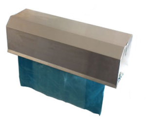Stainless Enclosed Eurobin Cover Dispenser - LS Engineering